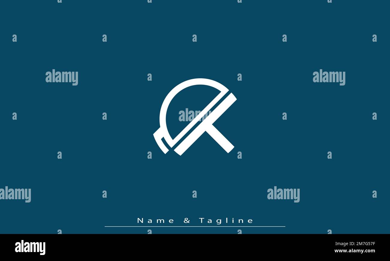 Alphabet letters Initials Monogram logo QT , TQ Stock Vector Image ...