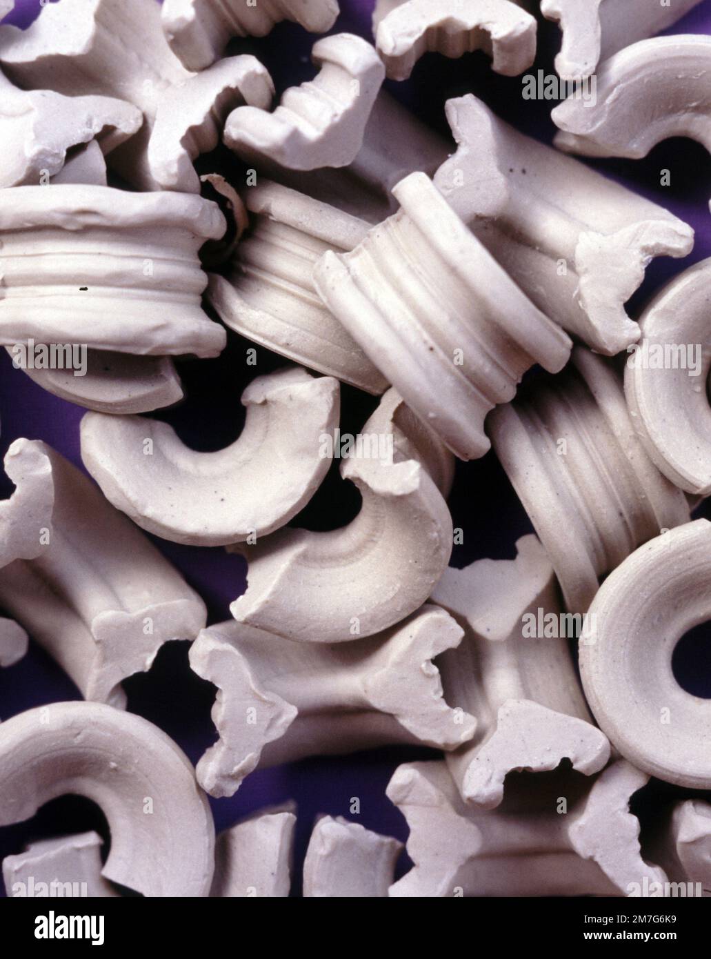 Ceramic filter material for aquarium biological filtration Stock Photo ...