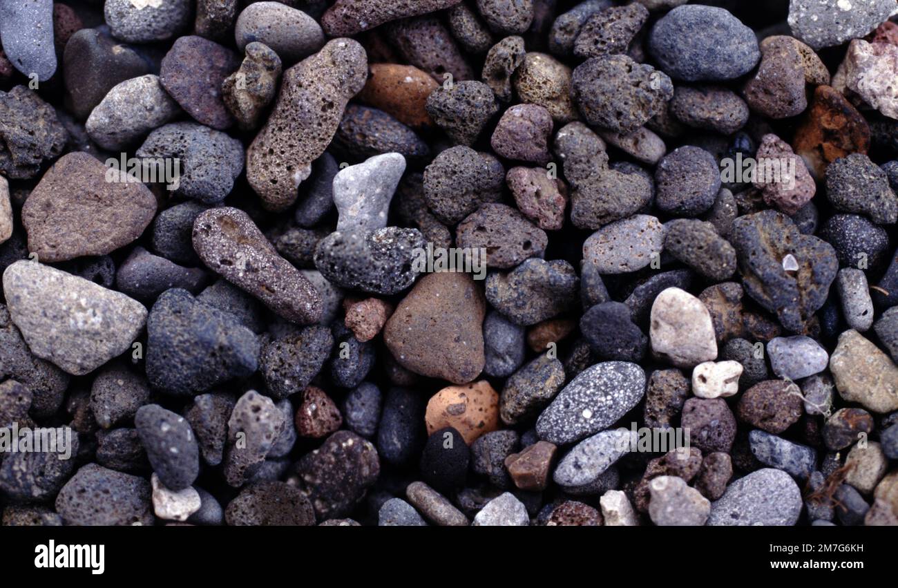 Pozzolan and lavic gravel Stock Photo - Alamy