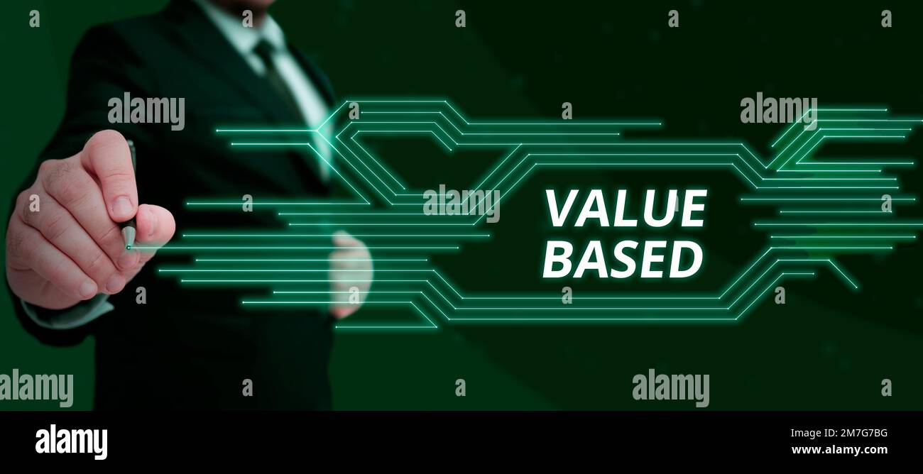 Conceptual display Value Based. Business overview Considering the ...