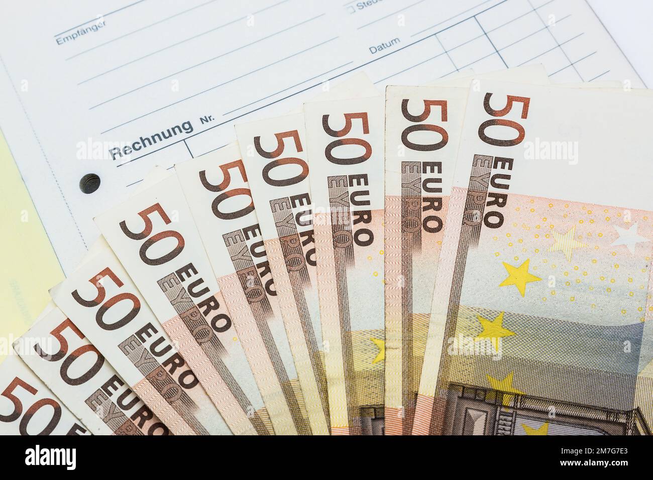 Fifty euro banknote of bank note hi-res stock photography and images ...