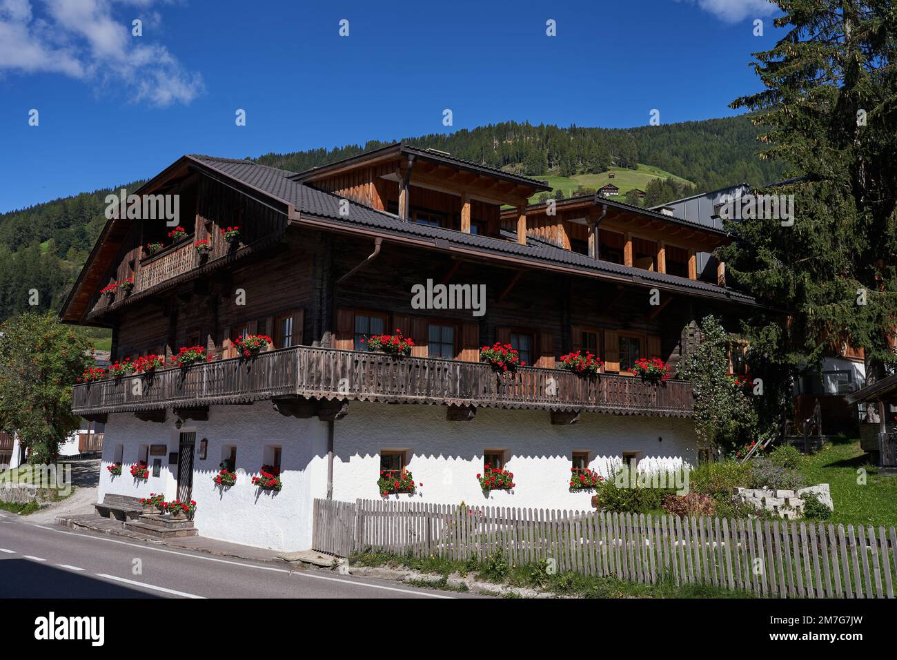 Sesto-Sexten, Italy - September 19, 2022 - The charming village of ...