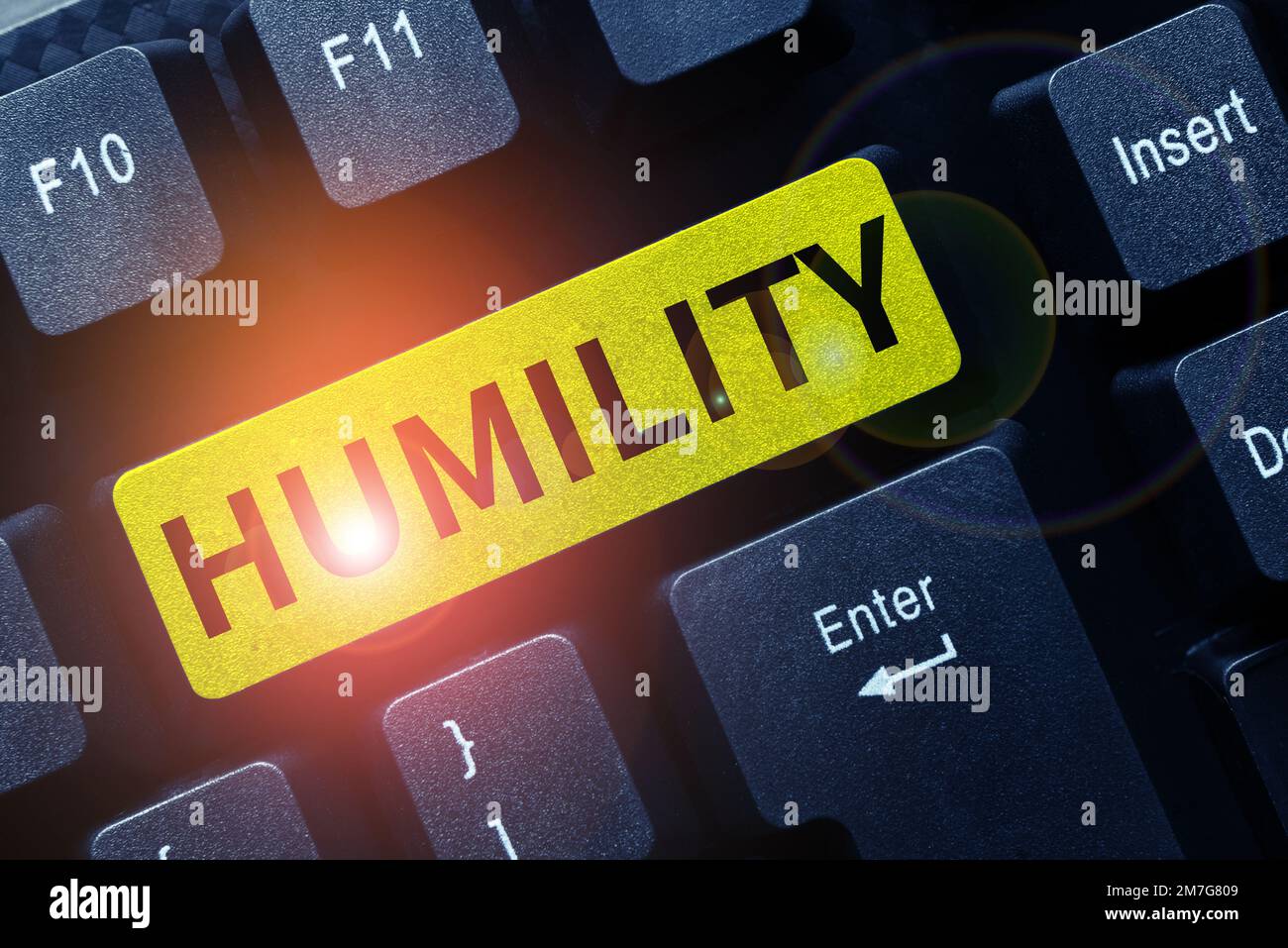 Handwriting text Humility. Concept meaning being Humble is a Virtue not ...