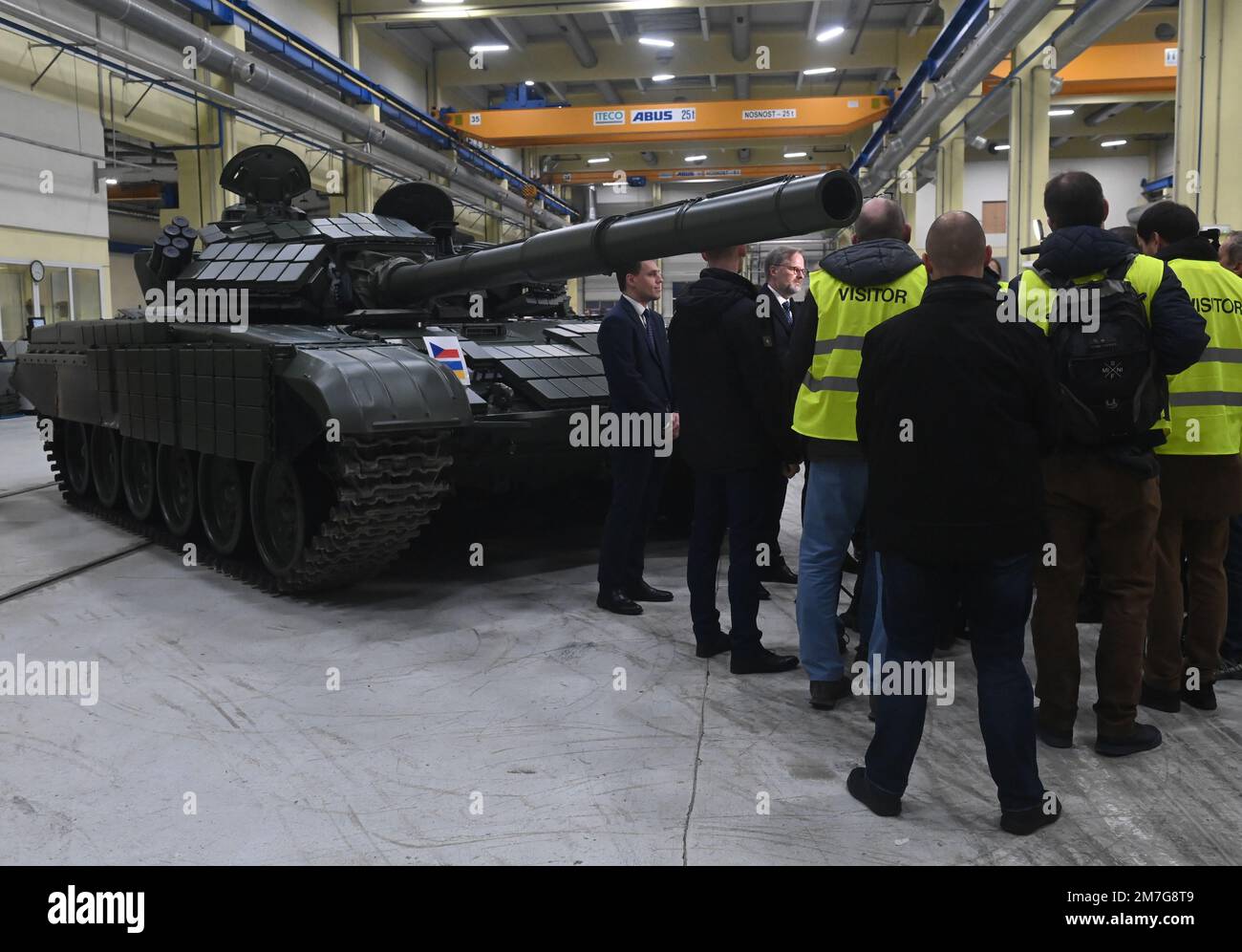 Sternberk, Czech Republic. 09th Jan, 2023. Czech Prime Minister Petr ...