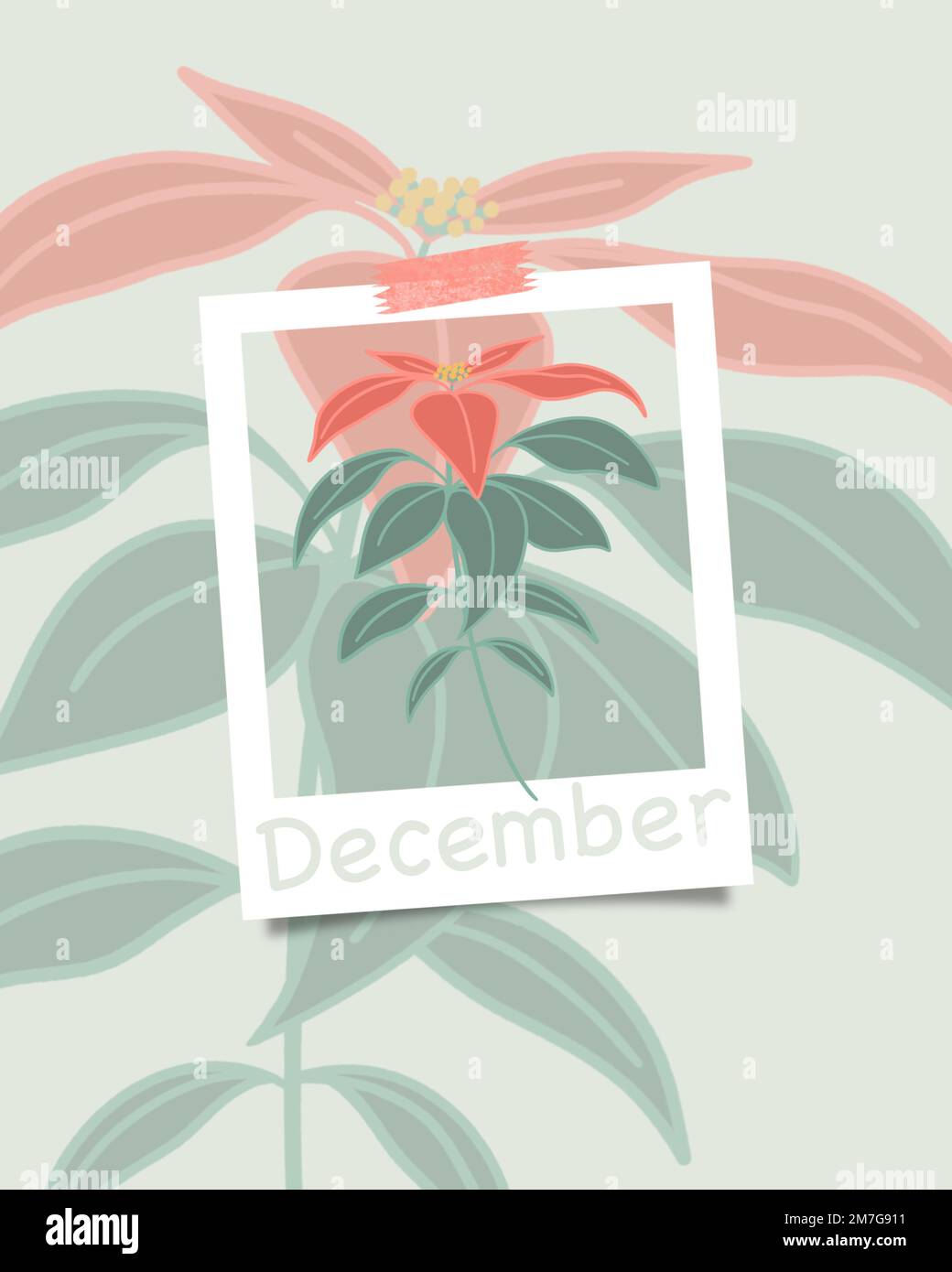 Illustration with winter theme hi-res stock photography and images - Alamy