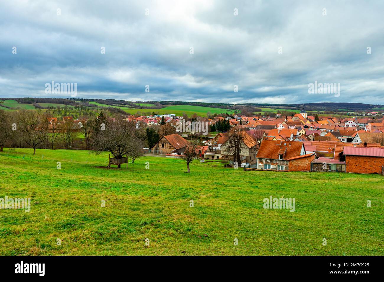 Short hike around the beautiful Drei Gleichen in the Thuringian Basin ...