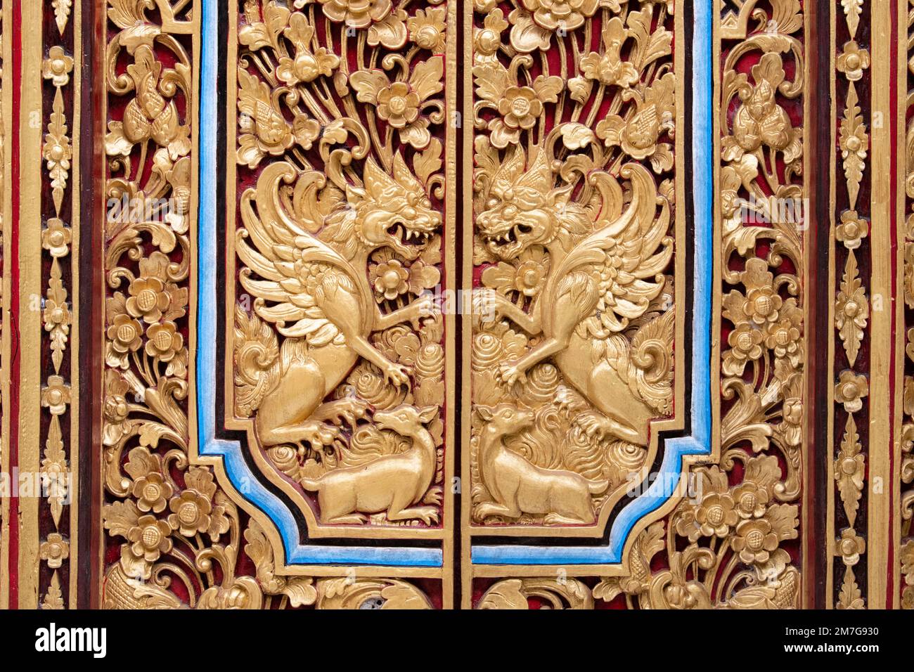 Indonesia, Bali. Traditional handicraft village of Ubud. Balinese ...