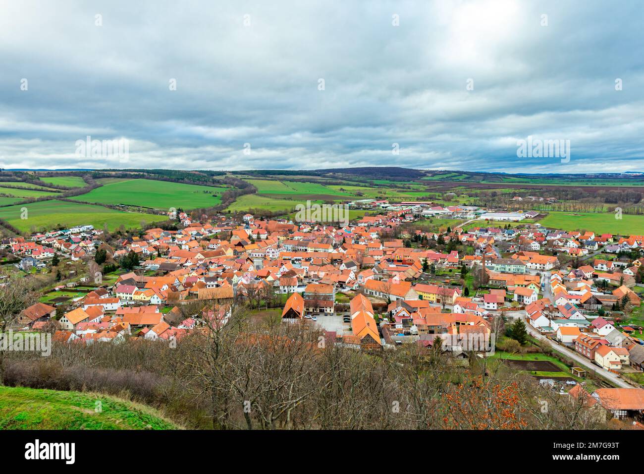 Short hike around the beautiful Drei Gleichen in the Thuringian Basin ...