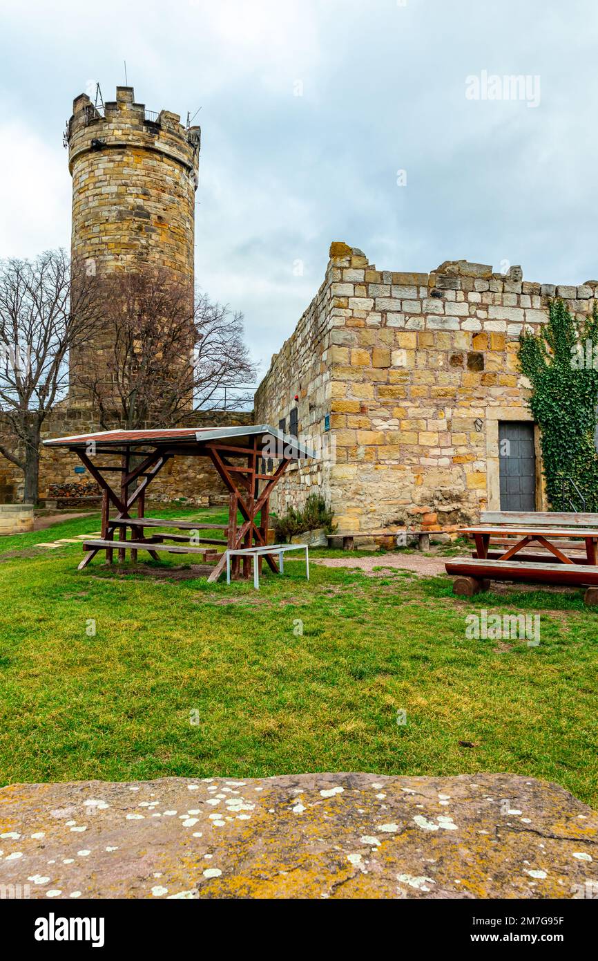 Short hike around the beautiful Drei Gleichen in the Thuringian Basin ...