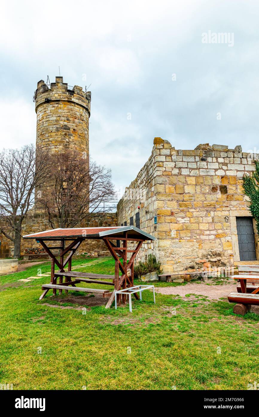 Short hike around the beautiful Drei Gleichen in the Thuringian Basin ...