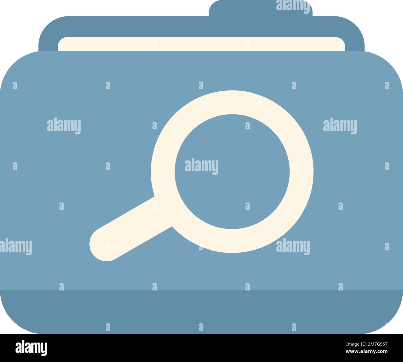 Folder data icon flat vector. Computer interface. Internet bar isolated Stock Vector Image & Art ...