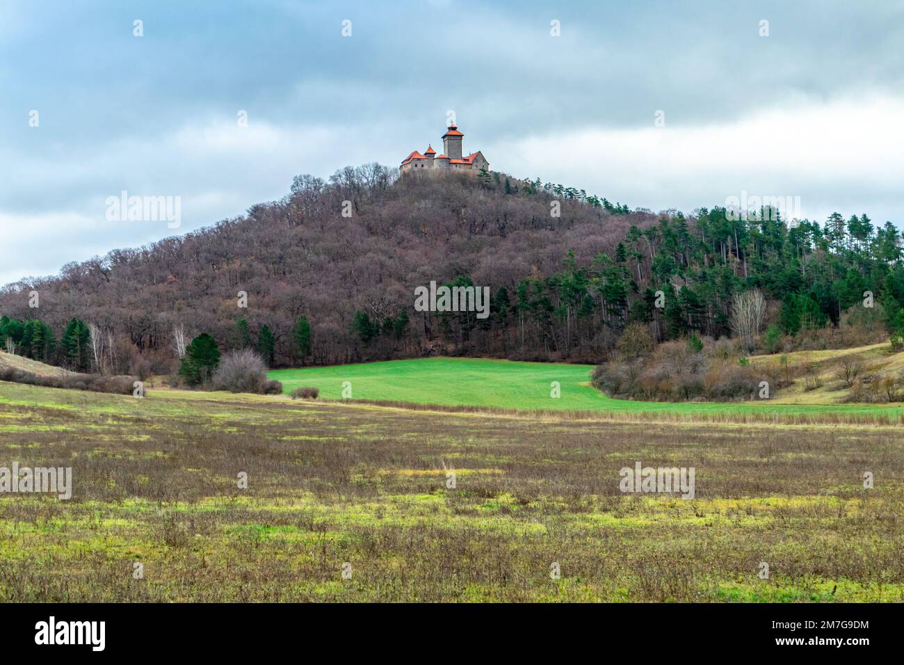 Short hike around the beautiful Drei Gleichen in the Thuringian Basin ...