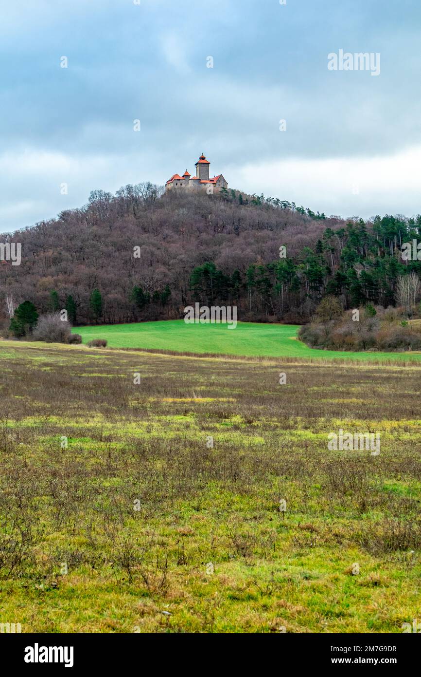 Short hike around the beautiful Drei Gleichen in the Thuringian Basin ...