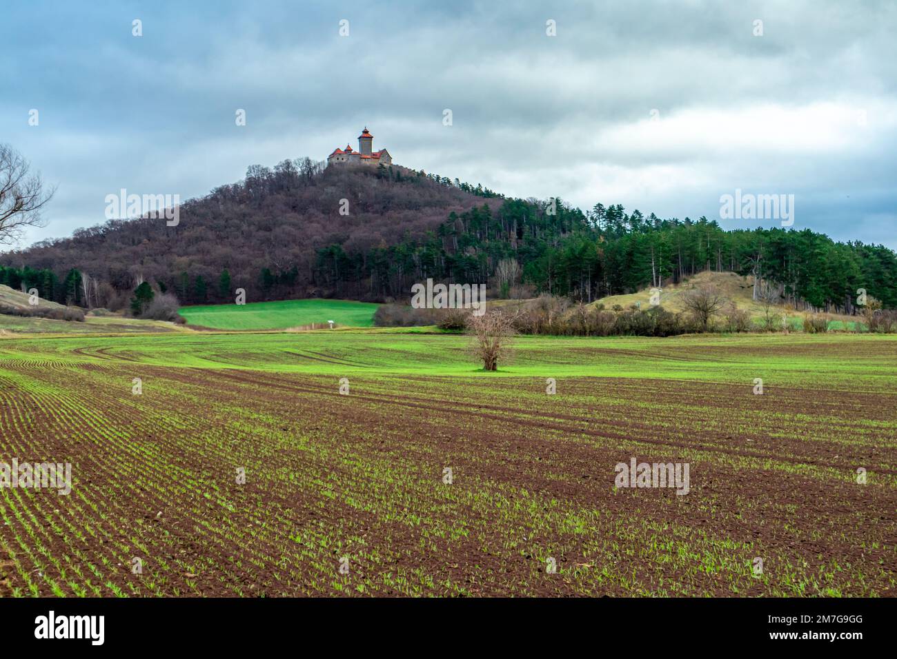 Short hike around the beautiful Drei Gleichen in the Thuringian Basin ...