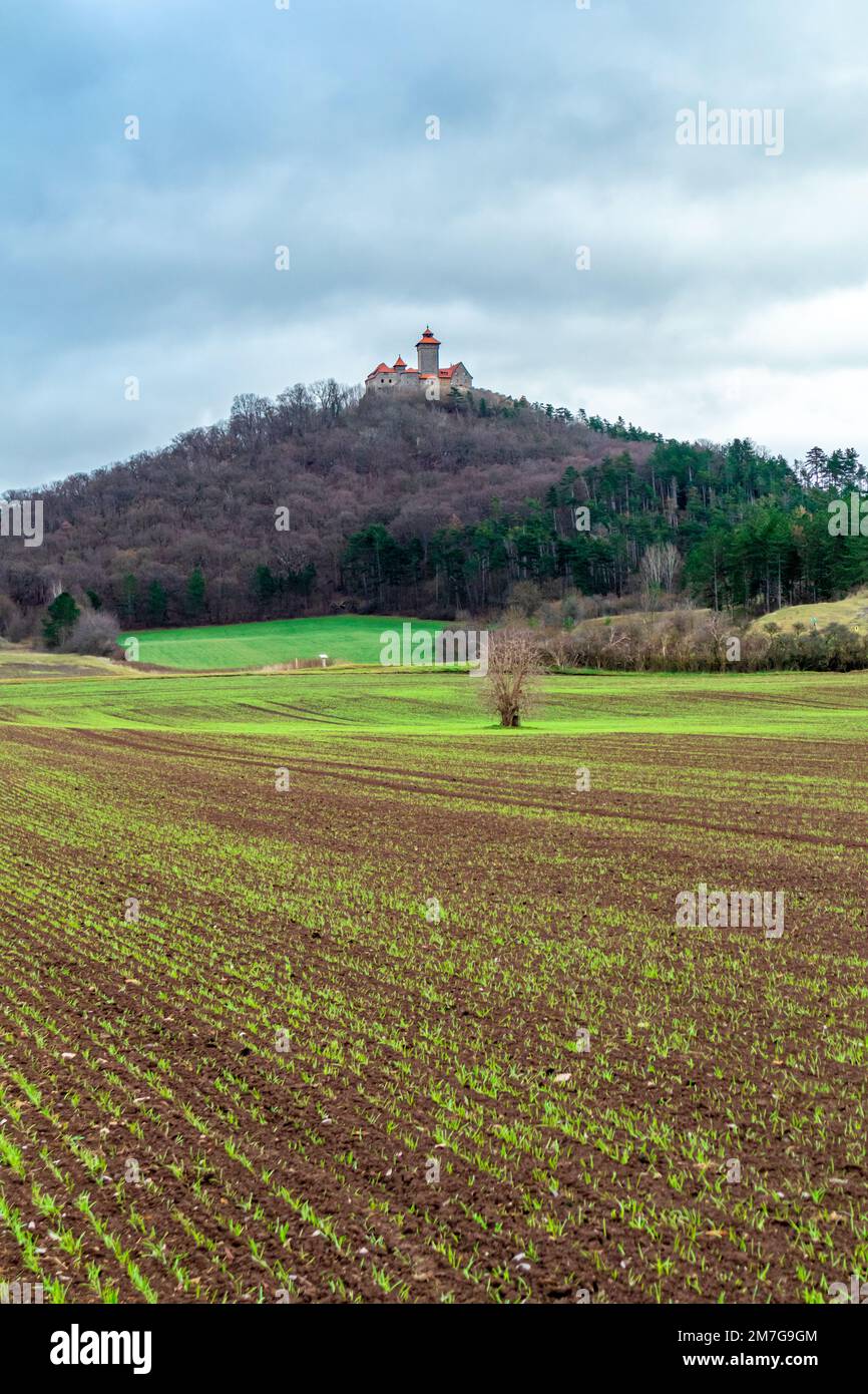 Short hike around the beautiful Drei Gleichen in the Thuringian Basin ...
