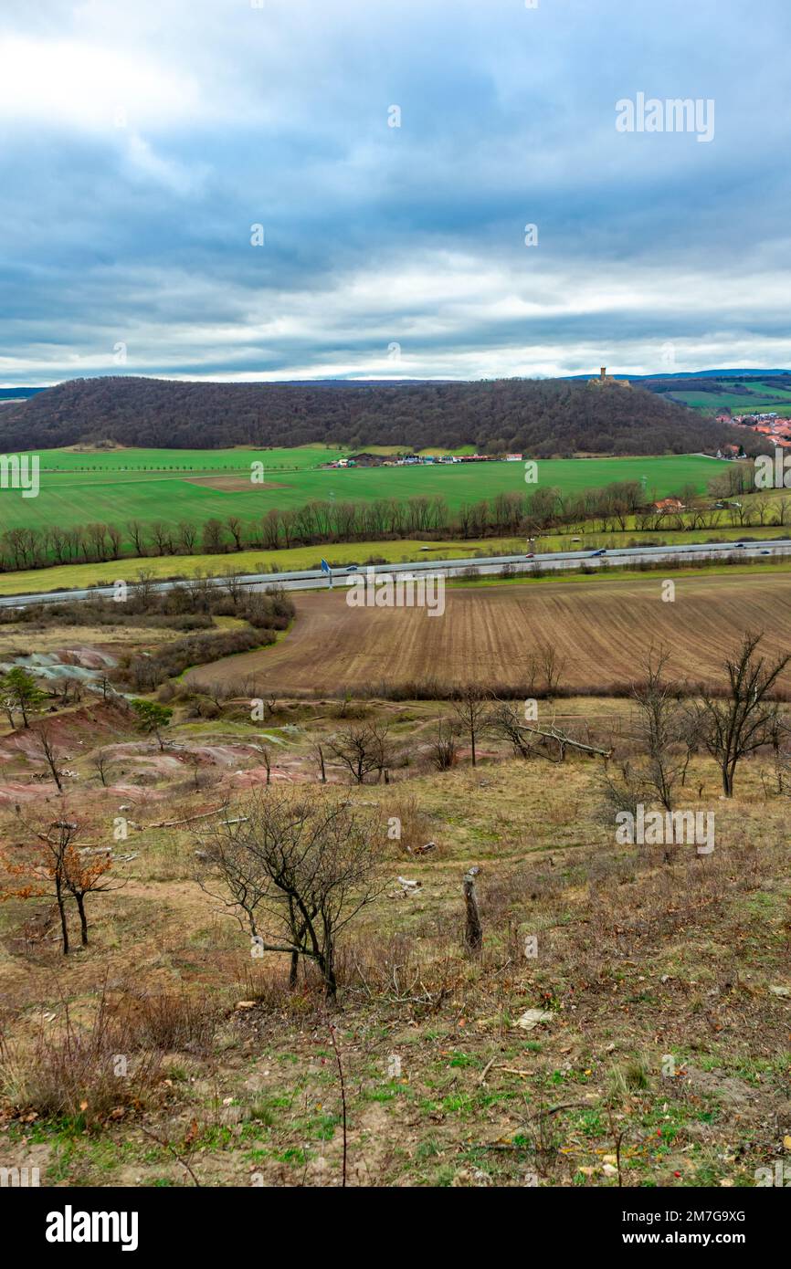 Short hike around the beautiful Drei Gleichen in the Thuringian Basin ...