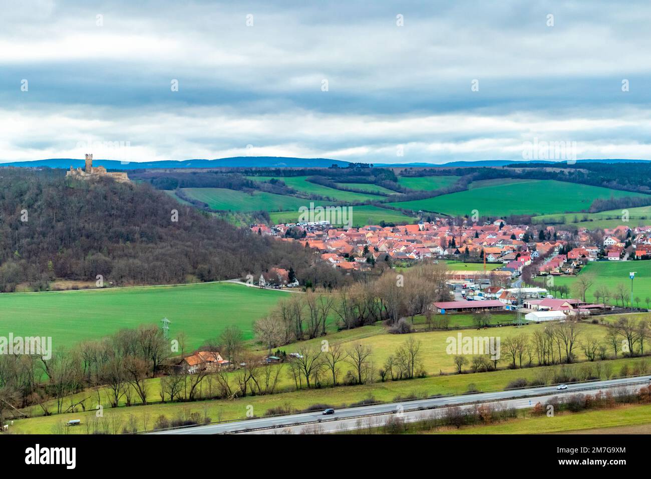 Short hike around the beautiful Drei Gleichen in the Thuringian Basin ...