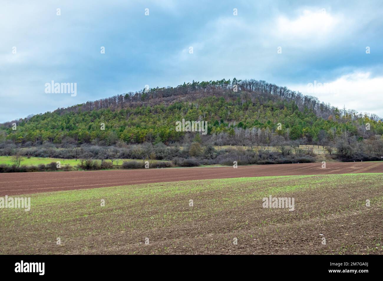 Short hike around the beautiful Drei Gleichen in the Thuringian Basin ...