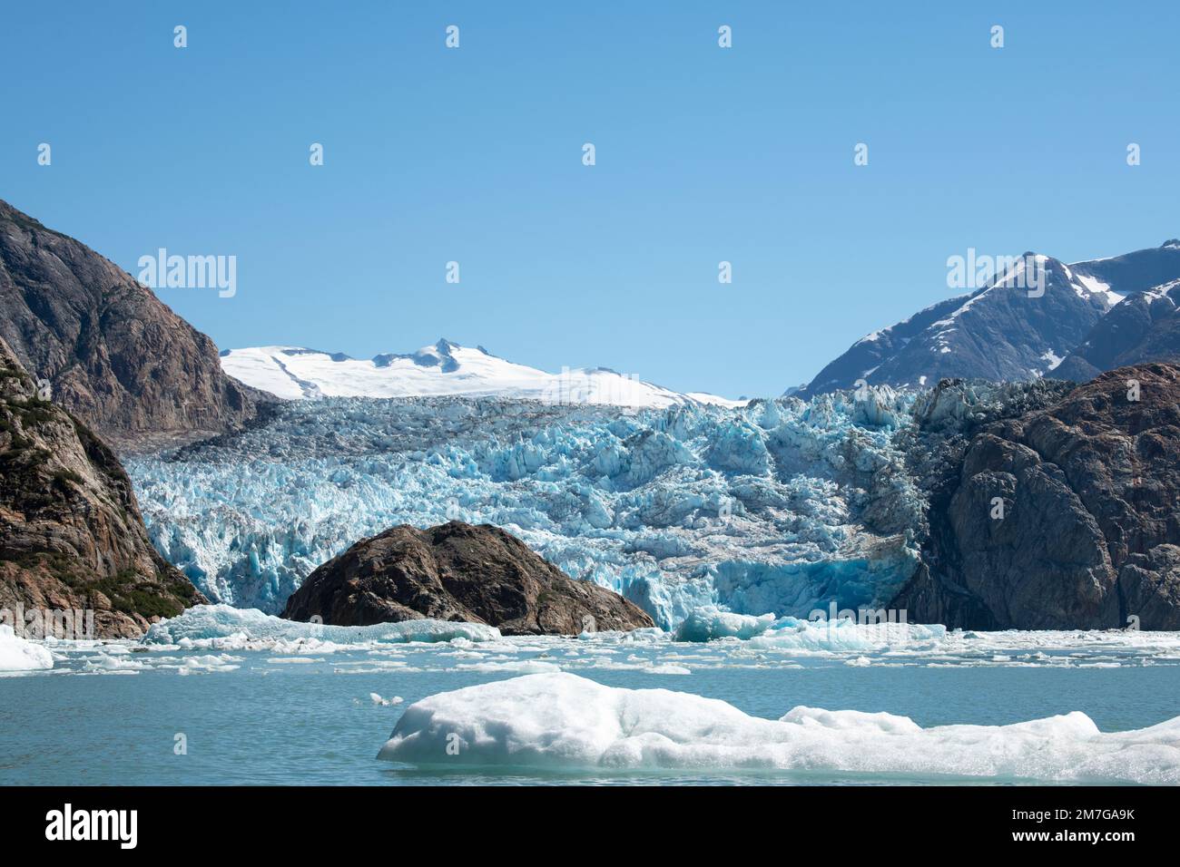 USA, SE Alaska, Inside Passage, Fords Terror Wilderness, Tracy Arm ...