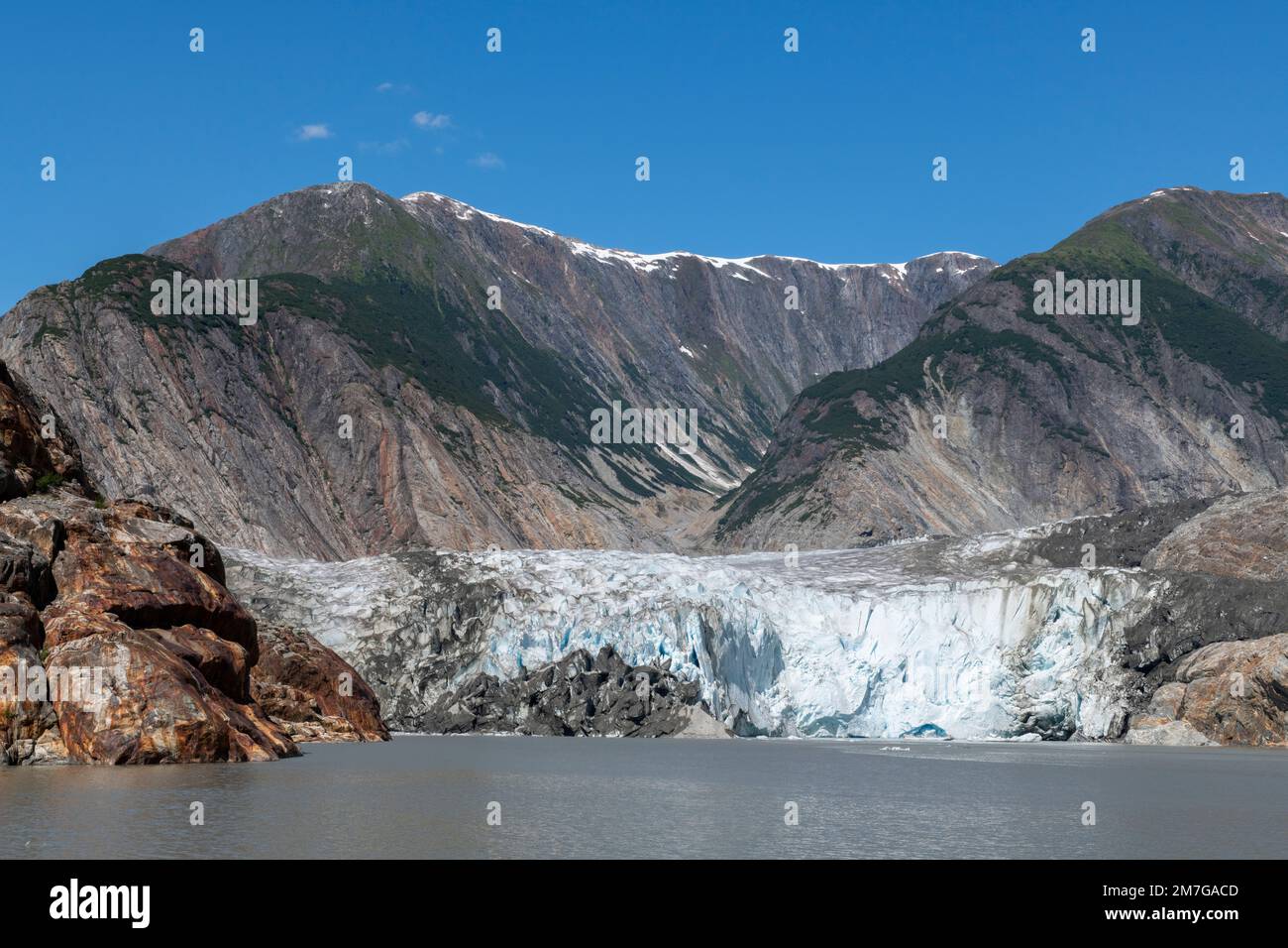USA, SE Alaska, Inside Passage, Fords Terror Wilderness, Tracy Arm ...