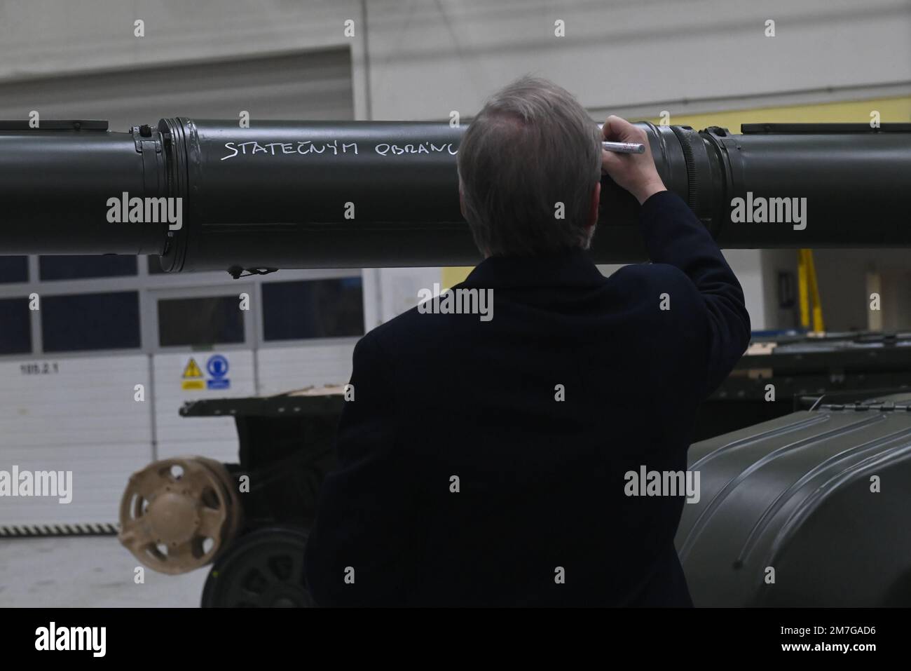 Sternberk, Czech Republic. 09th Jan, 2023. Czech Prime Minister Petr ...