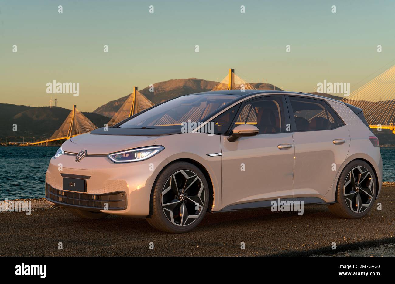 Volkswagen ID.3 Everyday Electric Car Stock Photo - Alamy