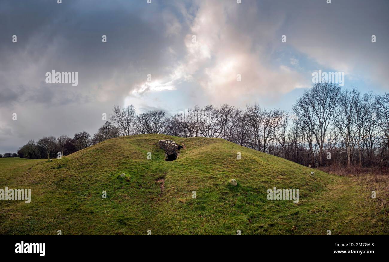 Hetty Peglers Tump, also known as Uley long barrow, Gloucestershire, UK ...