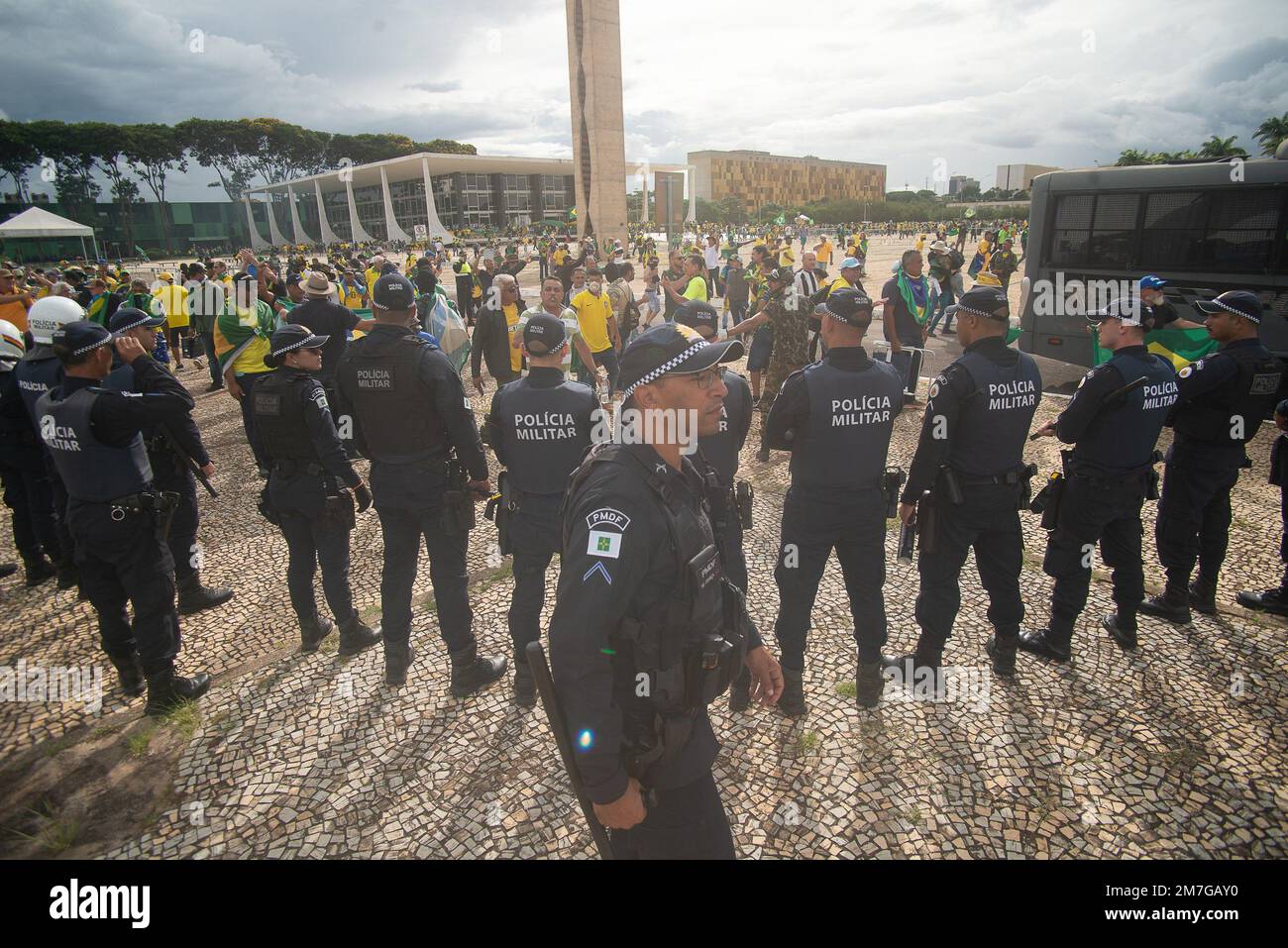 Brasilia 2023 protest hi-res stock photography and images - Alamy