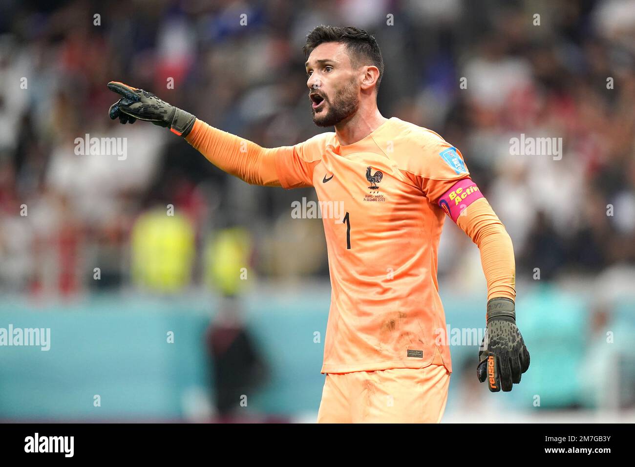 File photo dated 14-12-2022 of France goalkeeper Hugo Lloris during the ...