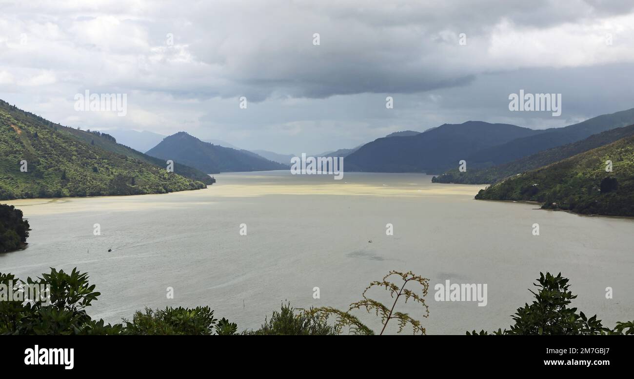 View from Cullen Point, New Zealand Stock Photo - Alamy