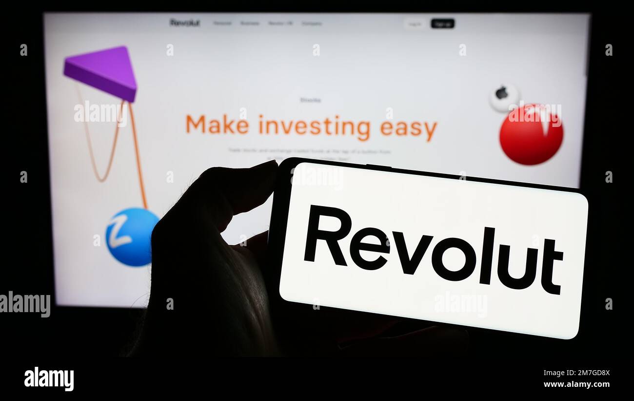 Revolut bank logo hi-res stock photography and images - Alamy