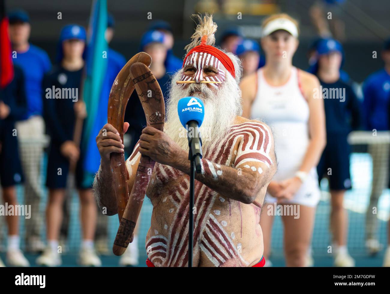 Ambiance during the trophy ceremony after the final of the 2023 ...