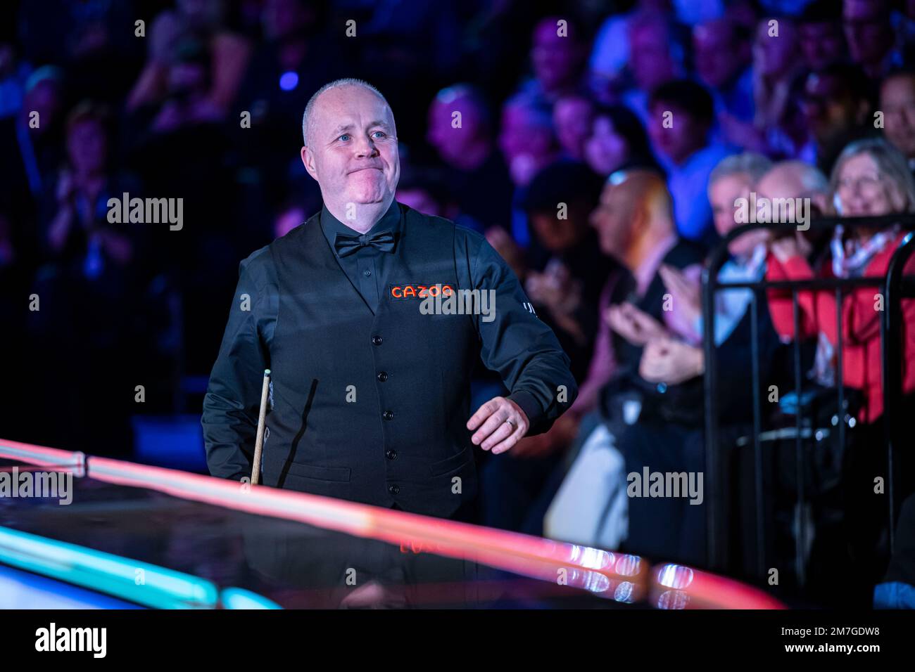 LONDON, UNITED KINGDOM. 09th Jan, 2023. John Higgins v Jack Lisowski ...