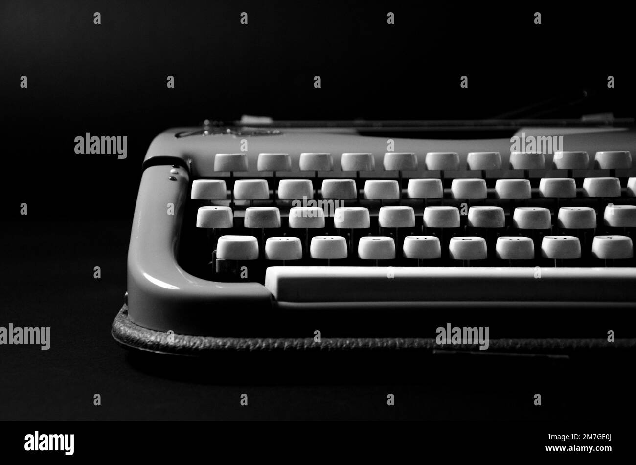 Vintage typewriter Black and White Stock Photos & Images - Alamy