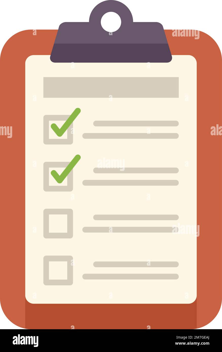 Lab experiment clipboard Stock Vector Images - Alamy