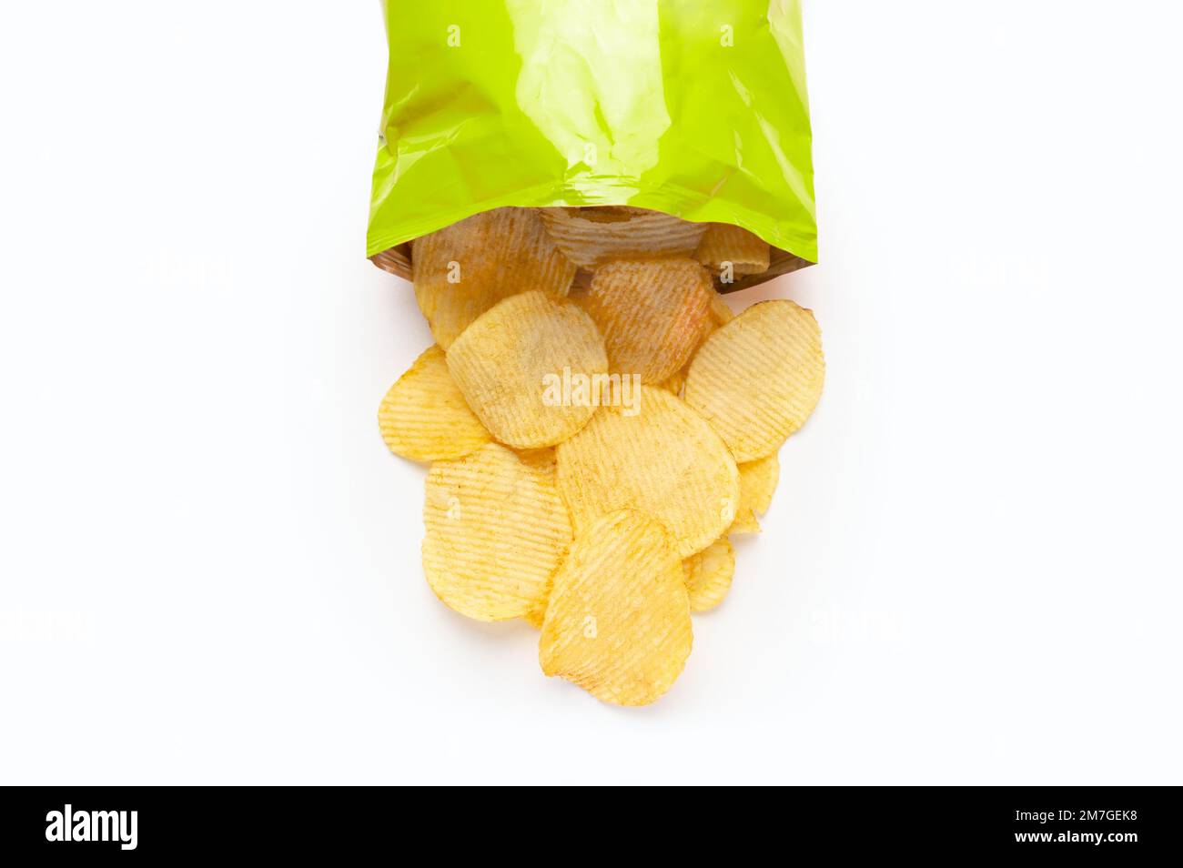 Potato Chips Bag Open
