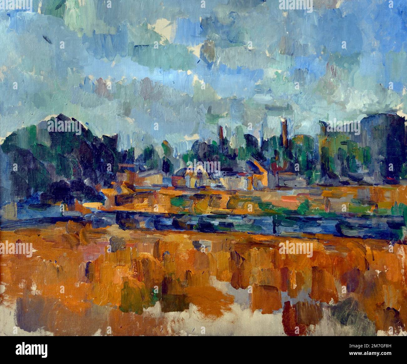 Banks of a river paul cezanne hi-res stock photography and images - Alamy