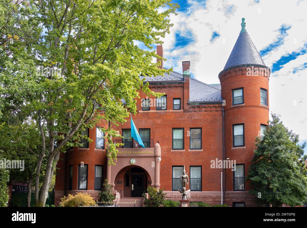 Photo of the Embassy building of Kazakhstan in Washington DC Stock ...