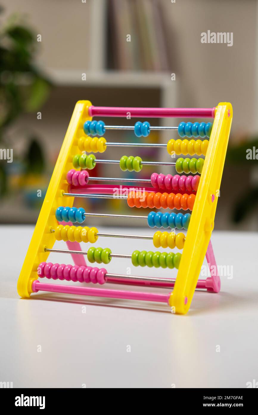 Childrens abacus school hi-res stock photography and images - Alamy