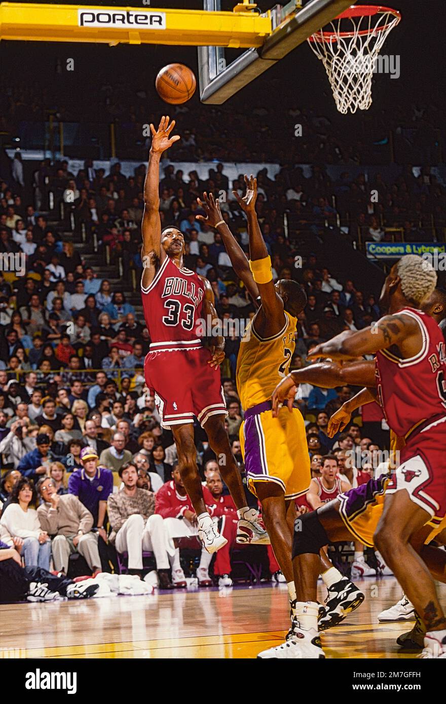 NBA Basketball, Scottie Pippen, Chicago Bulls Stock Photo - Alamy
