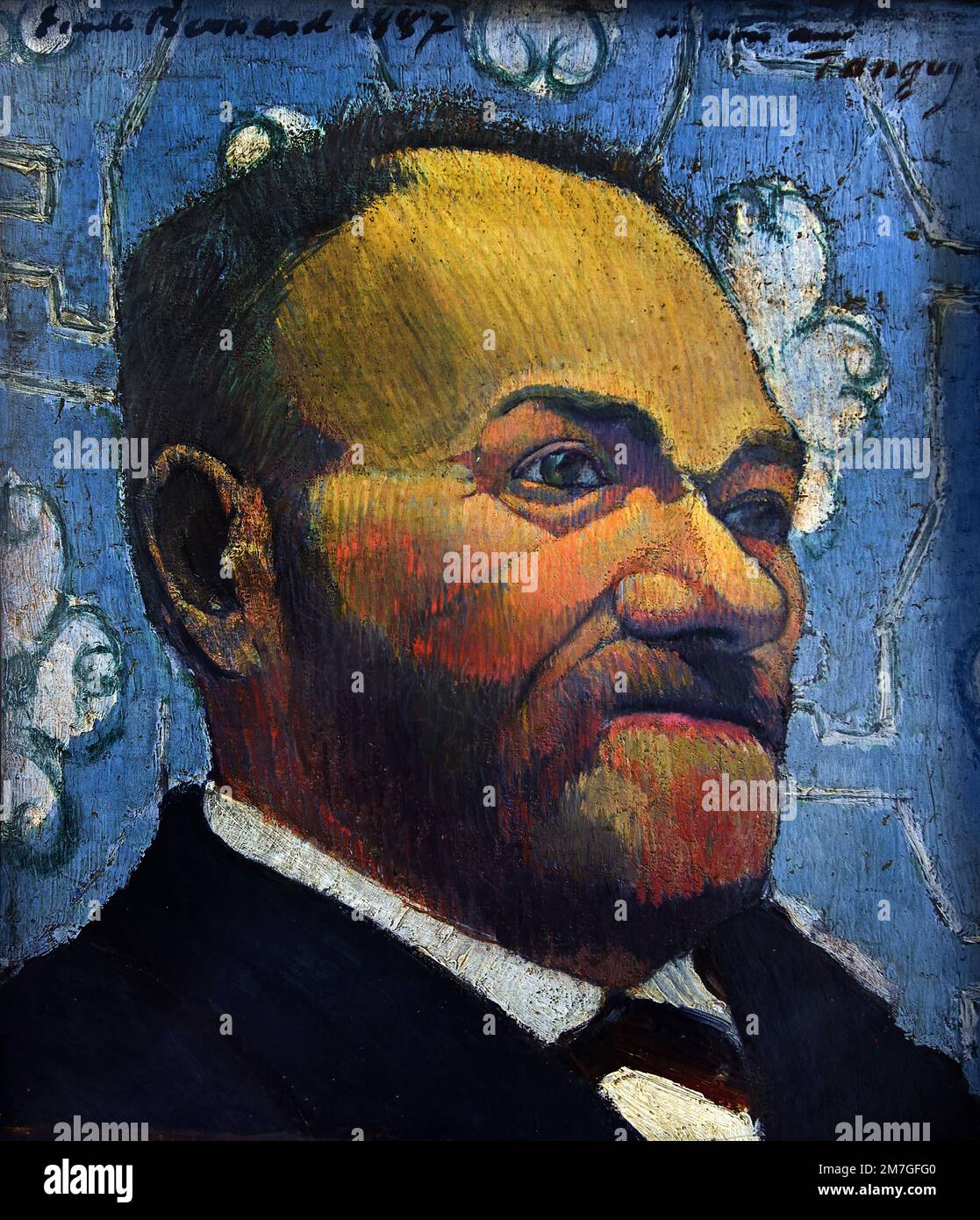 Portrait du père Tanguy - Portrait of Father Tanguy 1892 by Emile ...