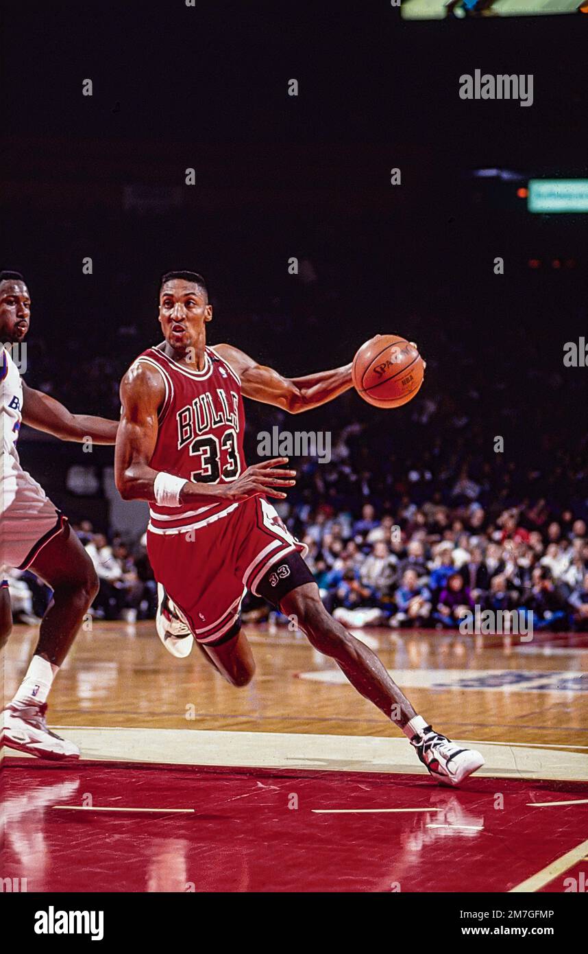 NBA Basketball, Scottie Pippen, Chicago Bulls Stock Photo - Alamy