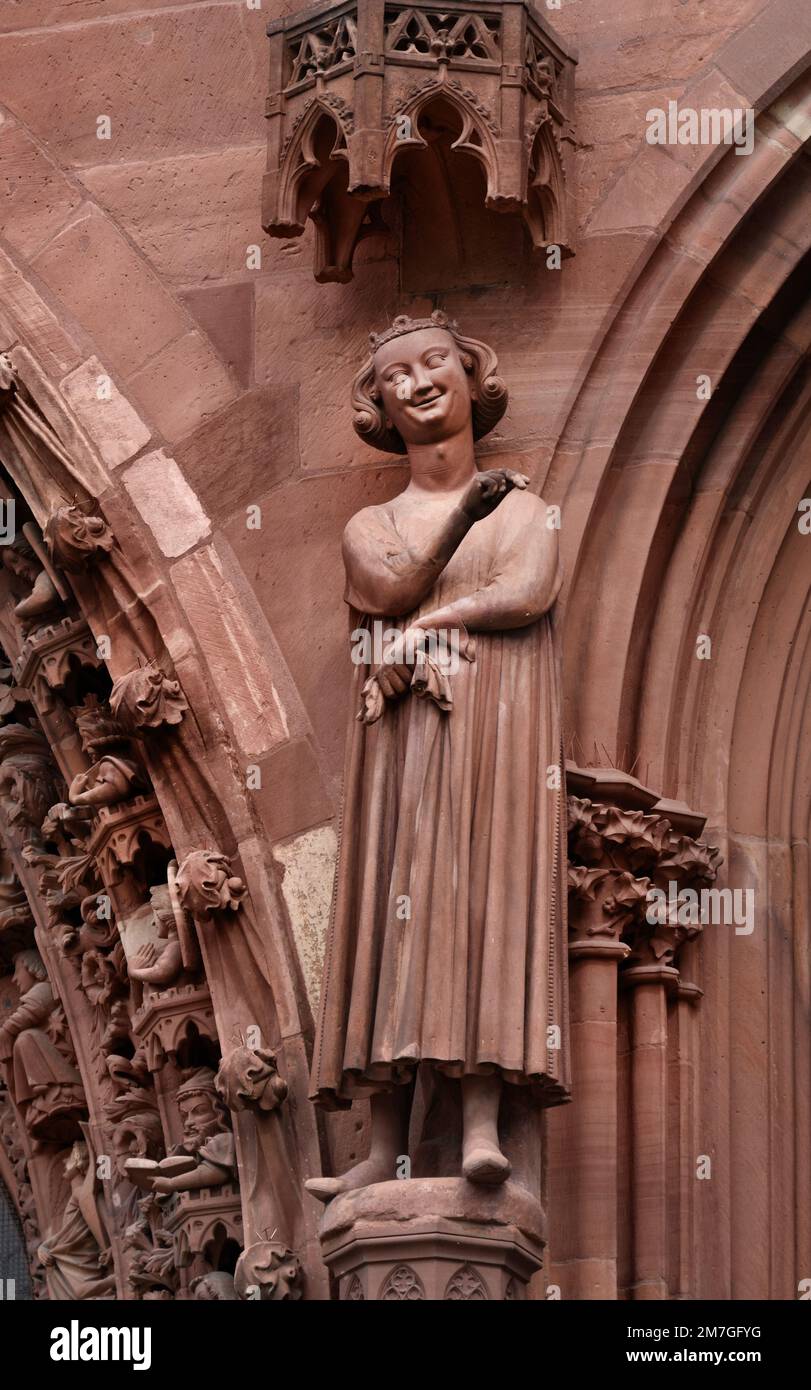 protestant cathedral of Basel, Church, Basel, Switzerland, Swiss Stock ...