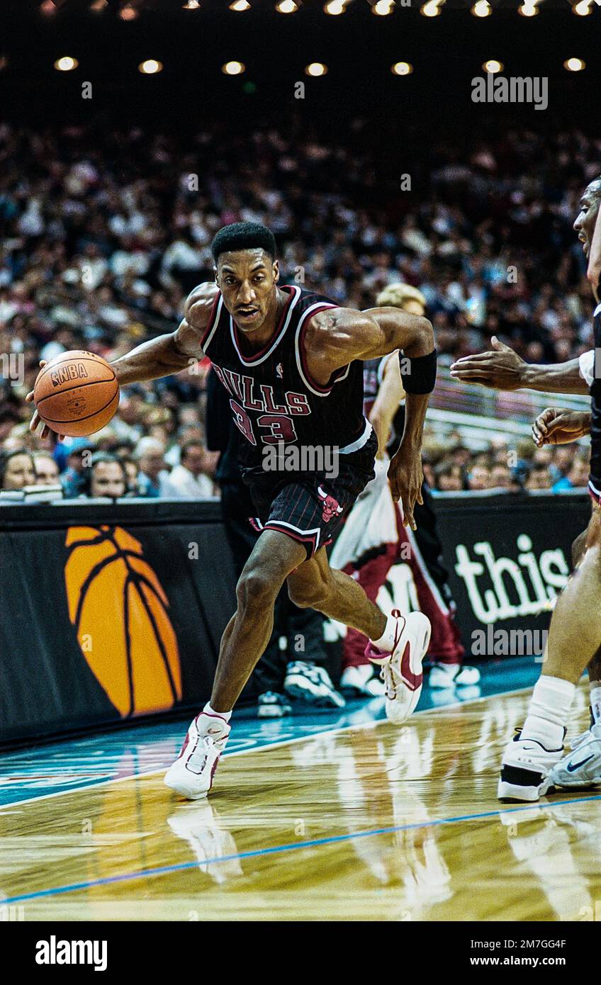 Scottie pippen bulls hi-res stock photography and images - Alamy