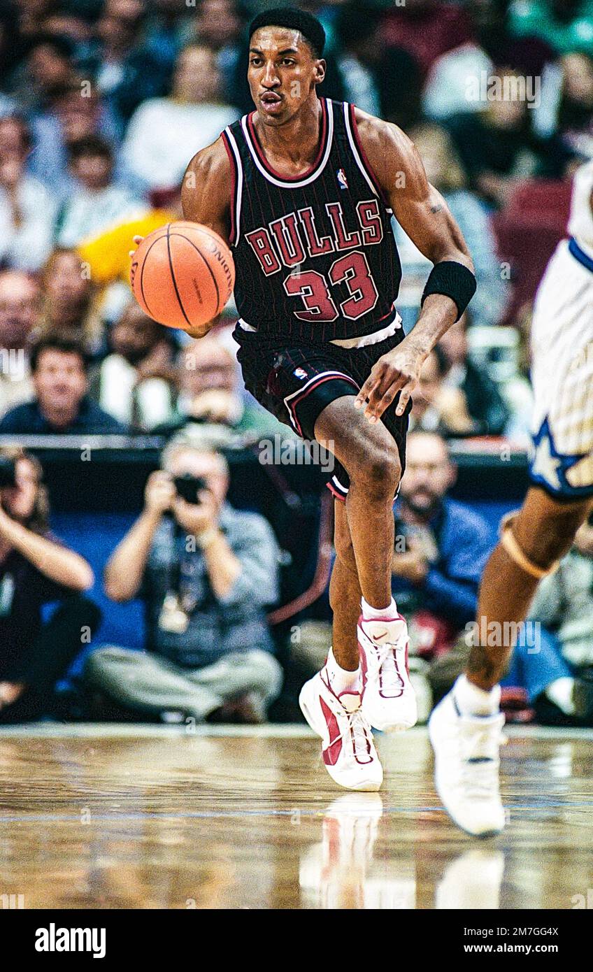 NBA Basketball, Scottie Pippen, Chicago Bulls Stock Photo - Alamy