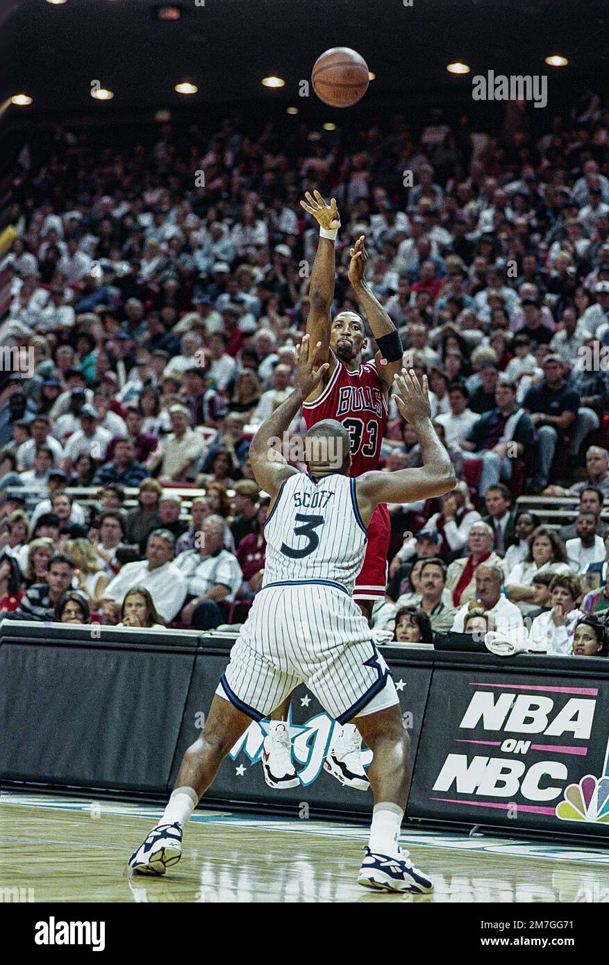 NBA Basketball, Scottie Pippen, Chicago Bulls Stock Photo - Alamy