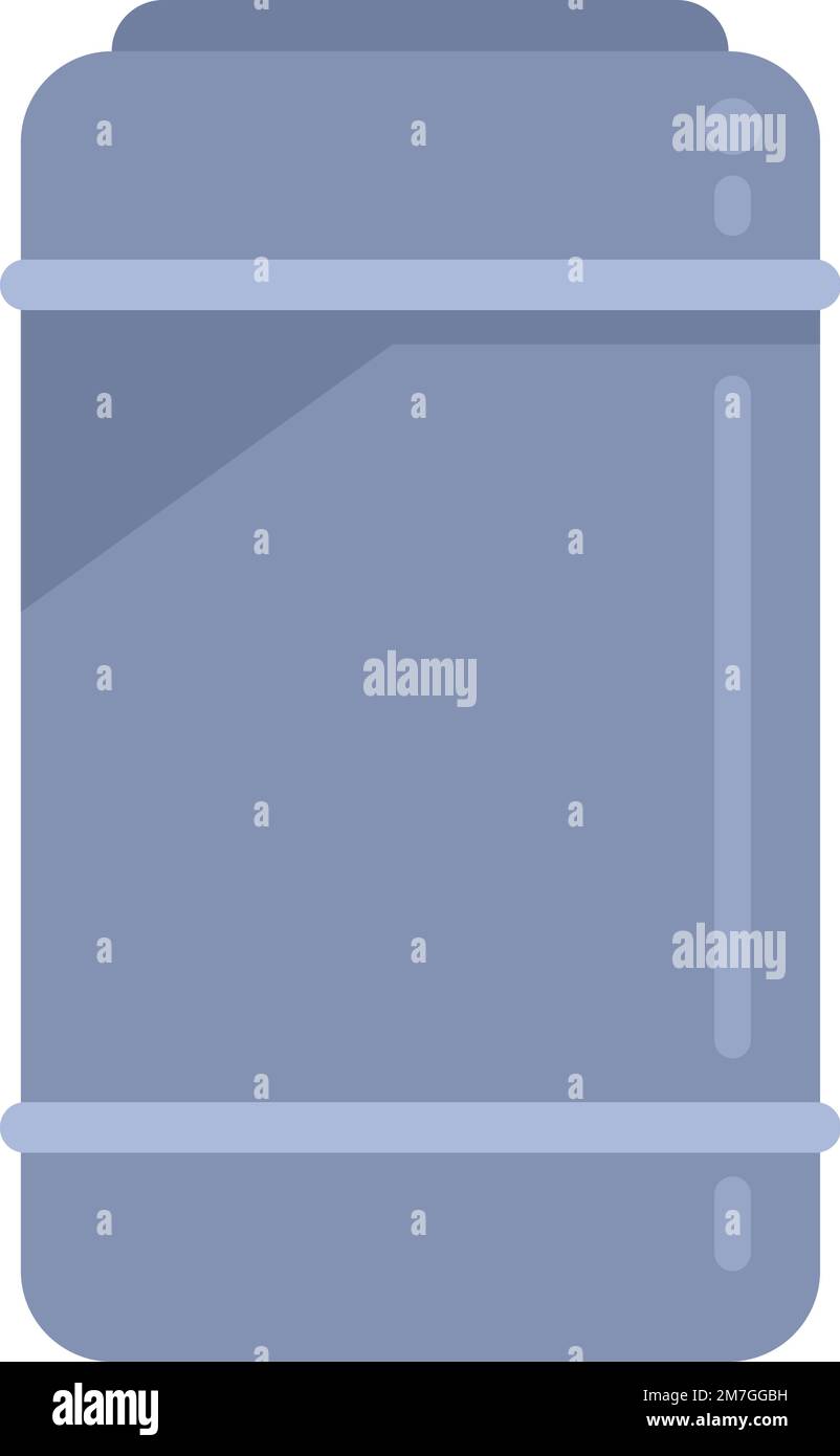 Cheese production tank icon flat vector. Food factory. Dairy process ...