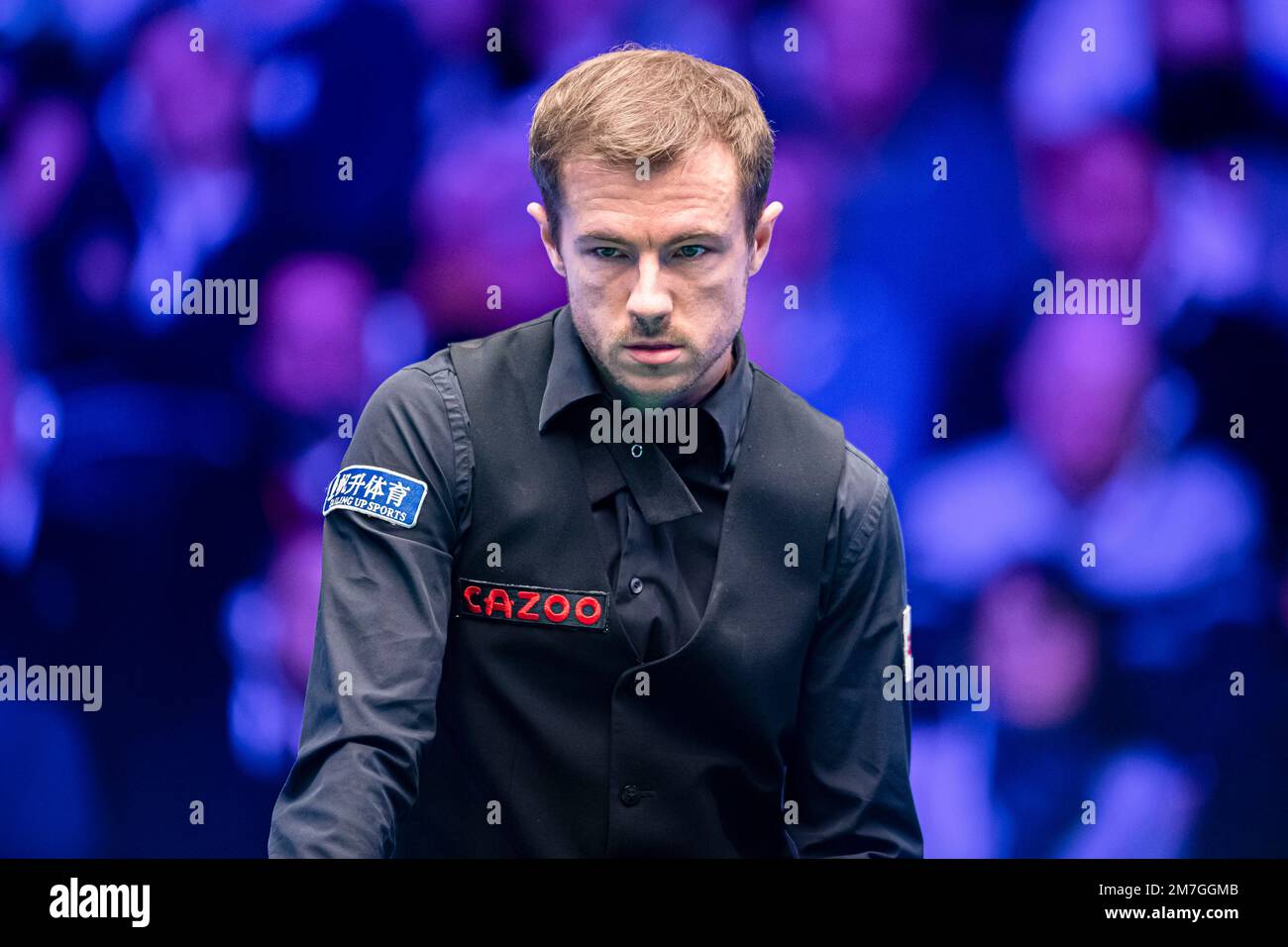 LONDON, UNITED KINGDOM. 09th Jan, 2023. John Higgins v Jack Lisowski ...