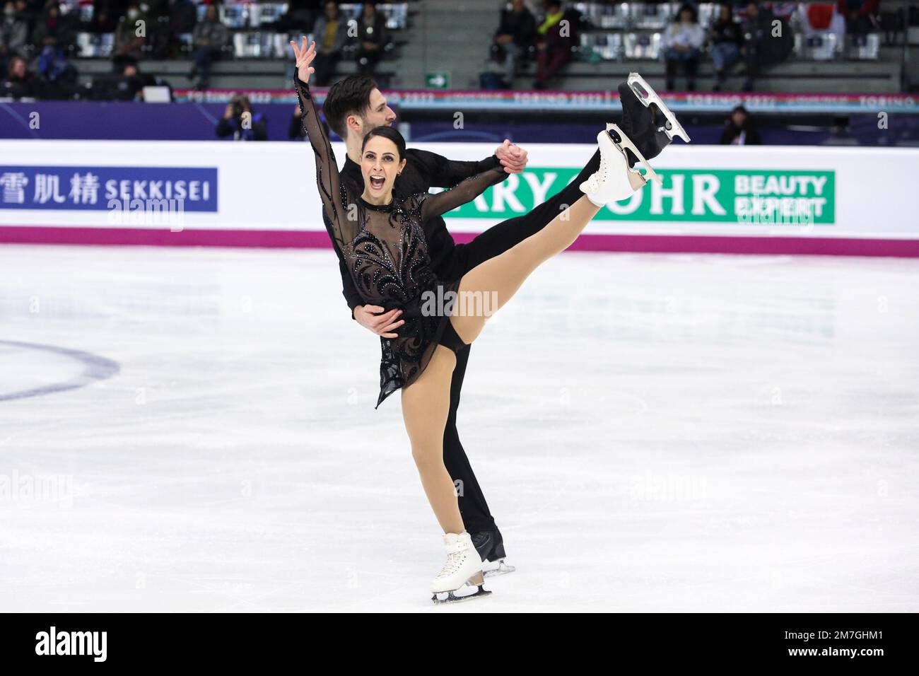 Turin, Italy. 08th Dec, 2022. Deanna Stellato-Dudek and Maxime ...