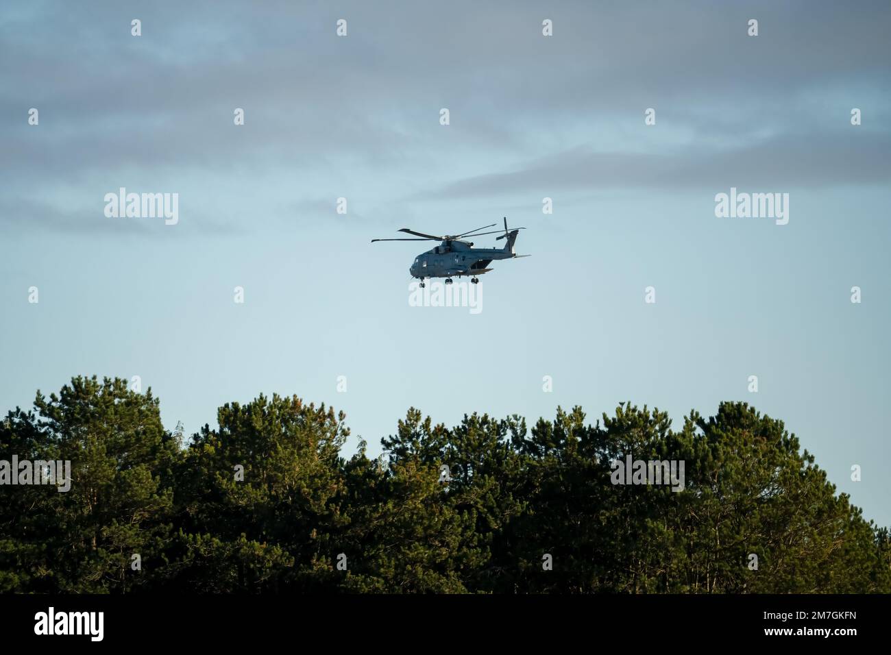 silhouette of British Joint Helicopter Command (JHC) Royal Air Force ...